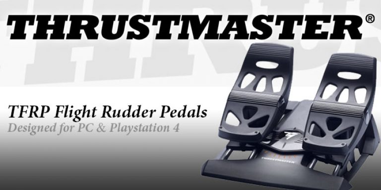 Thrustmaster TFRP Flight Rudder Pedals - Nerd Techy