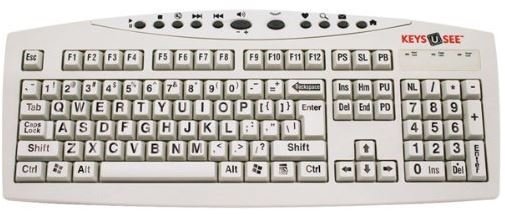Best Large Print Keyboards for the Visually Impaired 2021