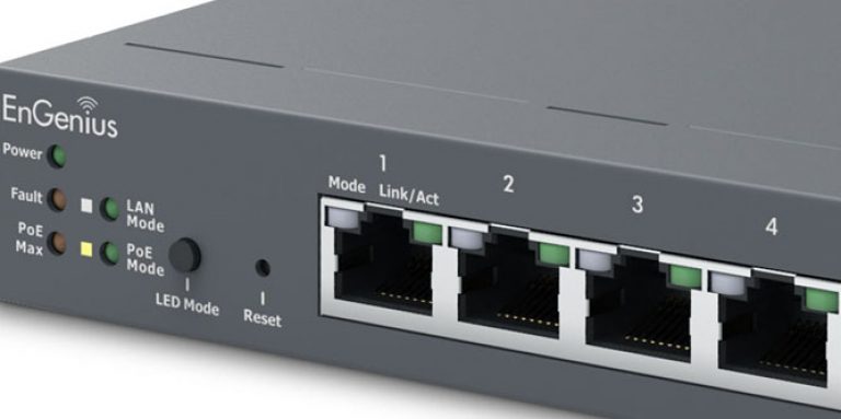 EnGenius ECS1008P Cloud Managed 8-Port Gigabit 55W PoE Switch Review ...