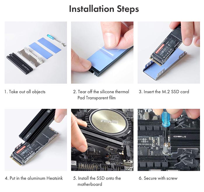 Best SSD Heatsinks For Playstation 5 M 2 PCIE NVMe Nerd Techy