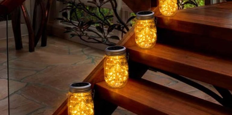 Guide to the Best Hanging Solar LED Mason Jar Lights - Nerd Techy