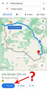 No Google Maps Start Button, only Preview? Here's How to Fix