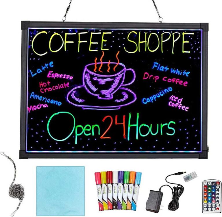 5 Best LED Message Boards for Writing, Drawing and Painting [2023 ...