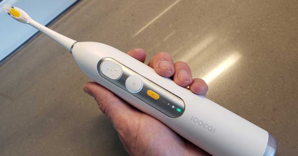 SOOCAS Neos 2-in-1 Electric Toothbrush for Brushing & Flossing ...
