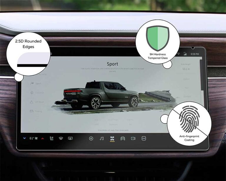 Best Rivian R1S and R1T Screen Protectors - Nerd Techy