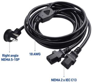 Best Computer & Server Power Cord Splitters [Guide for 2023] - Nerd Techy