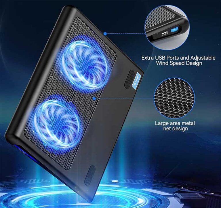 6 Best Laptop Cooling Pads [2023 Updated] - Nerd Techy