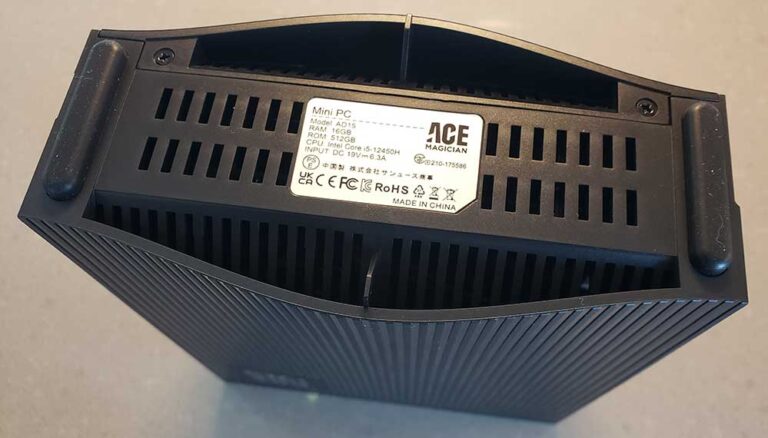 Review of the ACEMAGICIAN AD15 (i5 12th-Gen 12450H) Mini PC - Nerd Techy