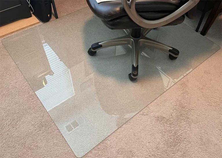 5 Best Glass Floor Mats for Office Chairs [2023 Guide] - Nerd Techy