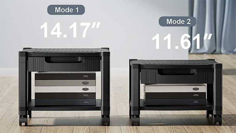 4 Best Under Desk Printer Stands in 2023 - Nerd Techy
