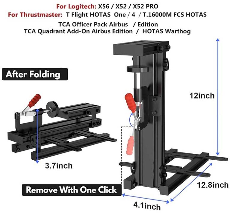 5 Best Joystick & HOTAS Mounts for Office Chairs and Desks in 2023 ...