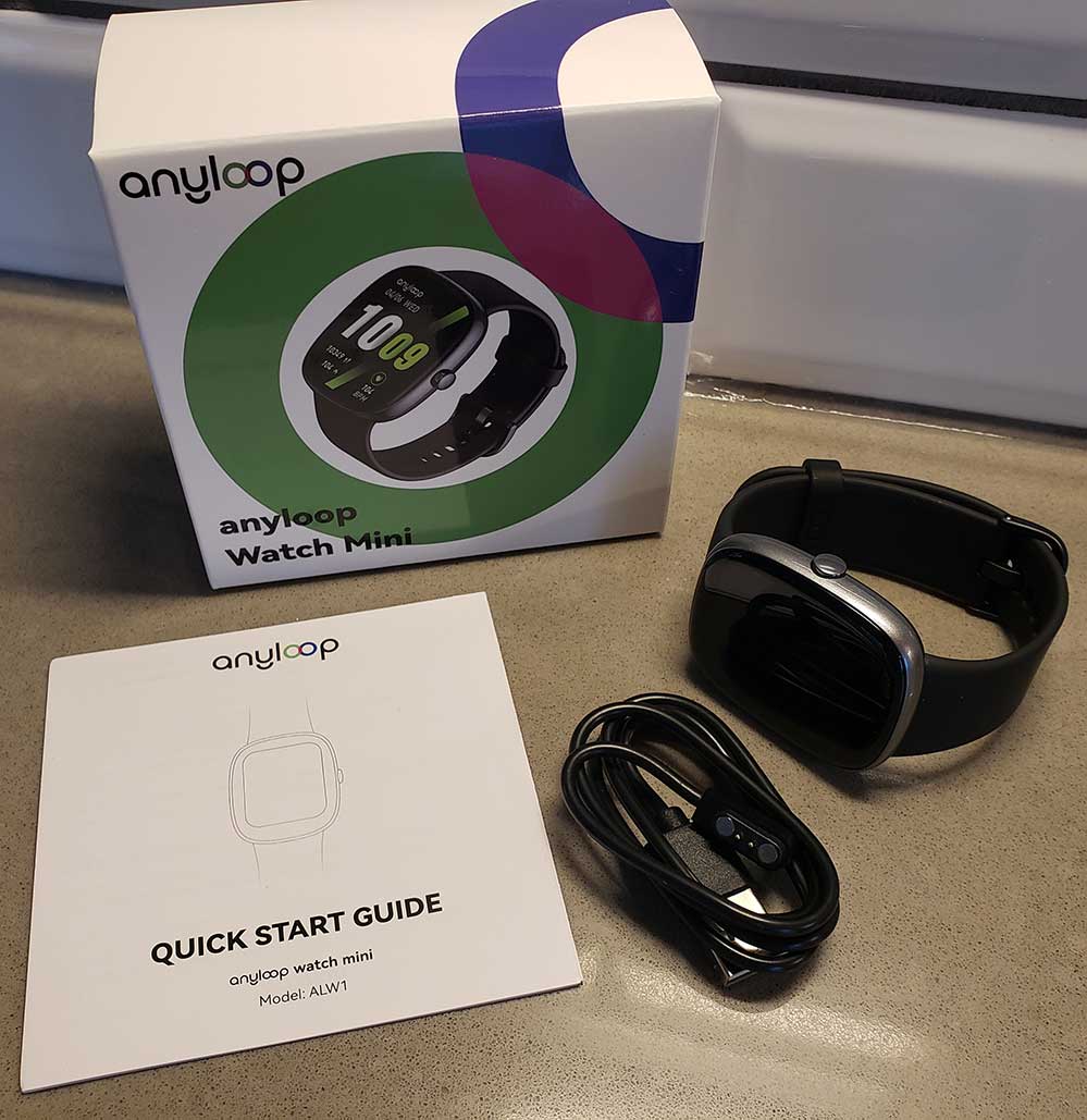 anyloop W1 Watch Mini Smart Watch Review and Testing