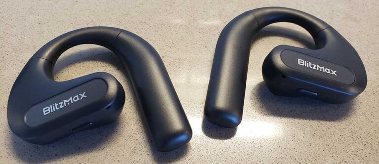 BlitzMax Open Ear Wireless Headphones Review and Testing - Nerd Techy