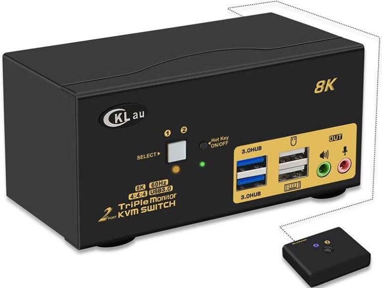 Best KVM Switch for Triple Monitors in 2023 - Nerd Techy