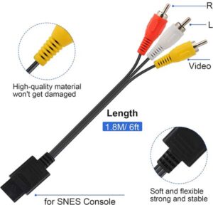 Best NES and SNES AC Adapters, AV Cables Replacement