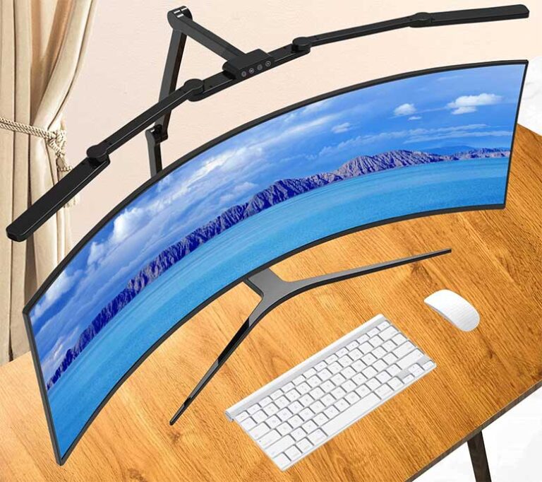 3 Best Curved Monitor Light Bars [2023] - Nerd Techy
