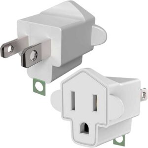 5 Best 2-Prong to 3-Prong Outlet Adapters [2023 Guide] - Nerd Techy