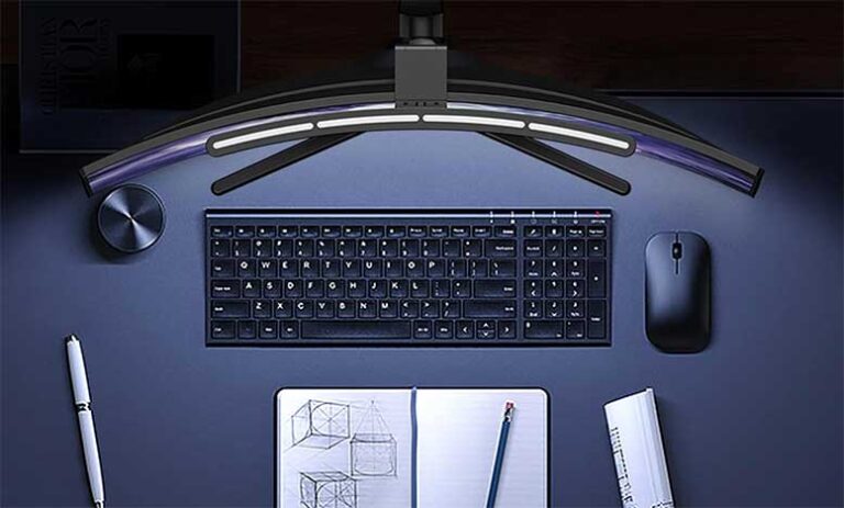 3 Best Curved Monitor Light Bars [2023] - Nerd Techy
