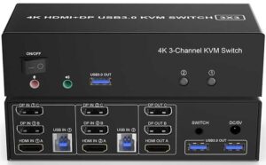 Best KVM Switch for Triple Monitors in 2023 - Nerd Techy