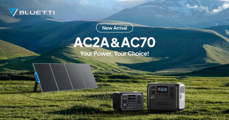 BLUETTI Launches the AC2A and AC70 Portable Power Stations - Nerd Techy