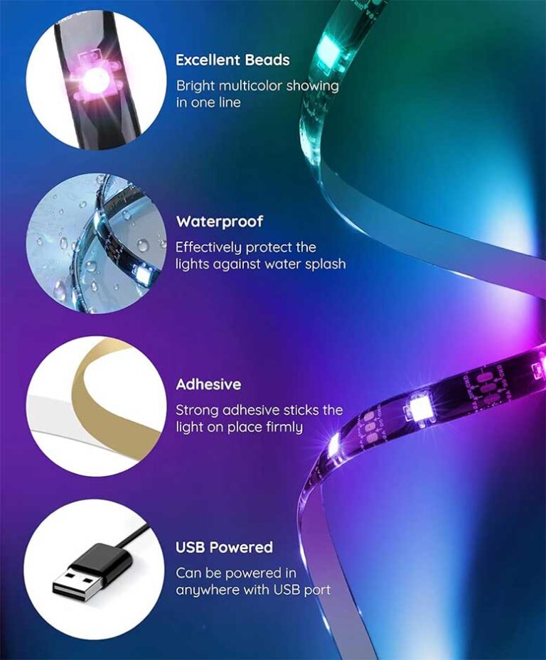 3 Best LED Bias Lighting for TV/Monitor Backlight [2023]