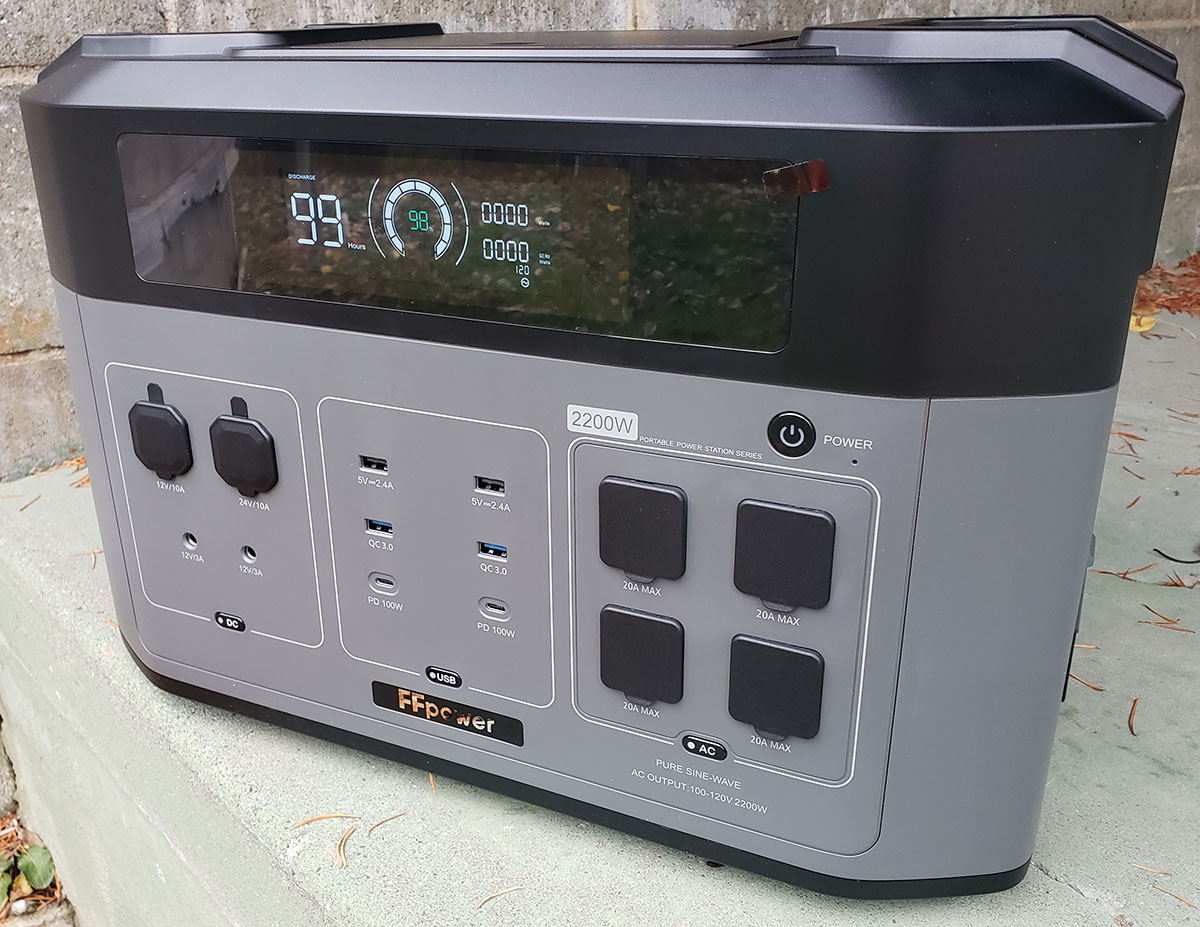 Review & Test: FFpower BP2000 Portable Power Station - Nerd Techy