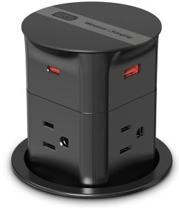 3 Best Desk Power Grommets for Charging [2024] - Nerd Techy