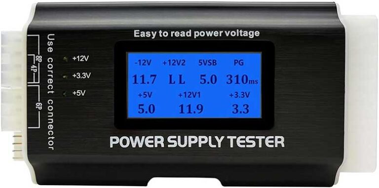 Best ATX Computer Power Supply Testers [Two Options for 2024] - Nerd Techy
