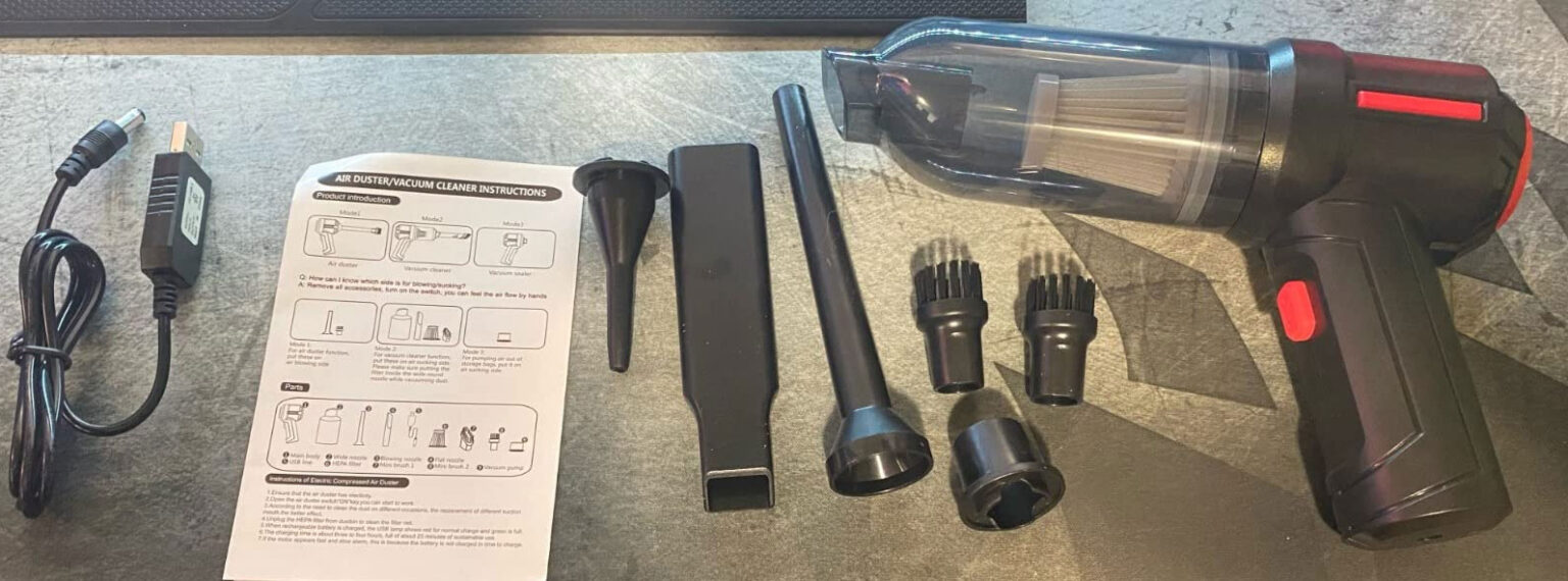 3 Best Keyboard Vacuum & Air Dusters [2024 Updated]