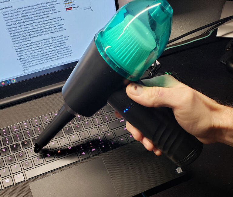 3 Best Keyboard Vacuum & Air Dusters [2024 Updated]