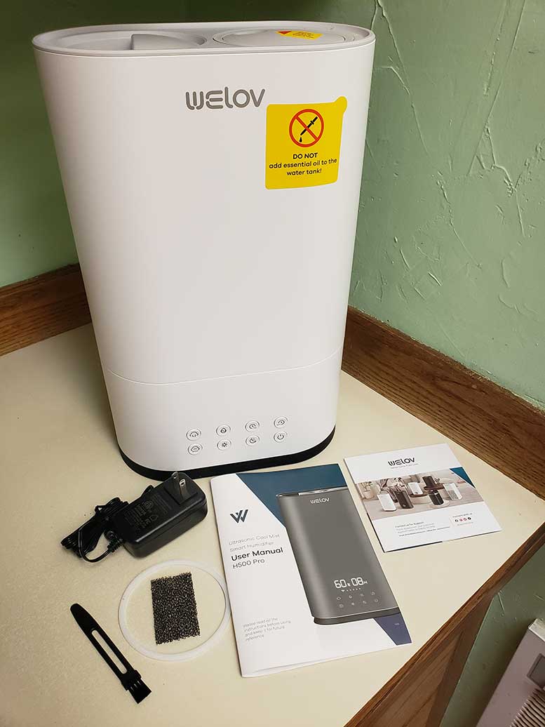 AiDot WELOV H500 Pro 'BoostMist' Humidifier Review and Week-Long Testing