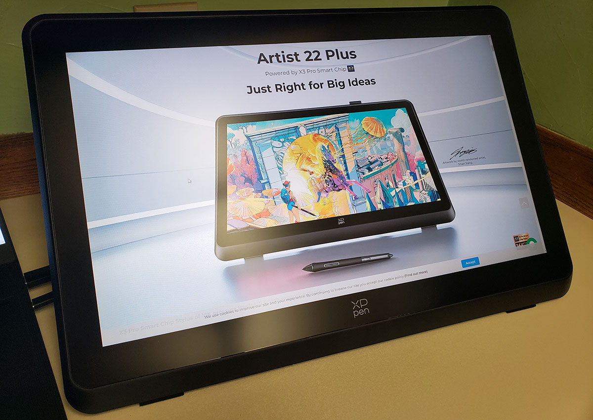 XP-Pen Artist 22 Plus Unboxing and Review - Nerd Techy