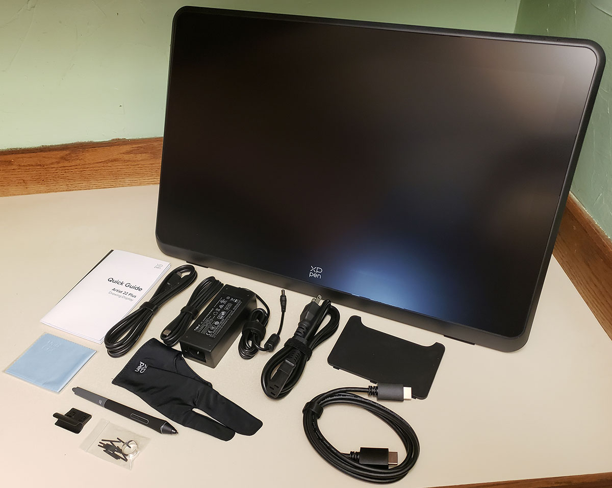XP-Pen Artist 22 Plus Unboxing and Review - Nerd Techy