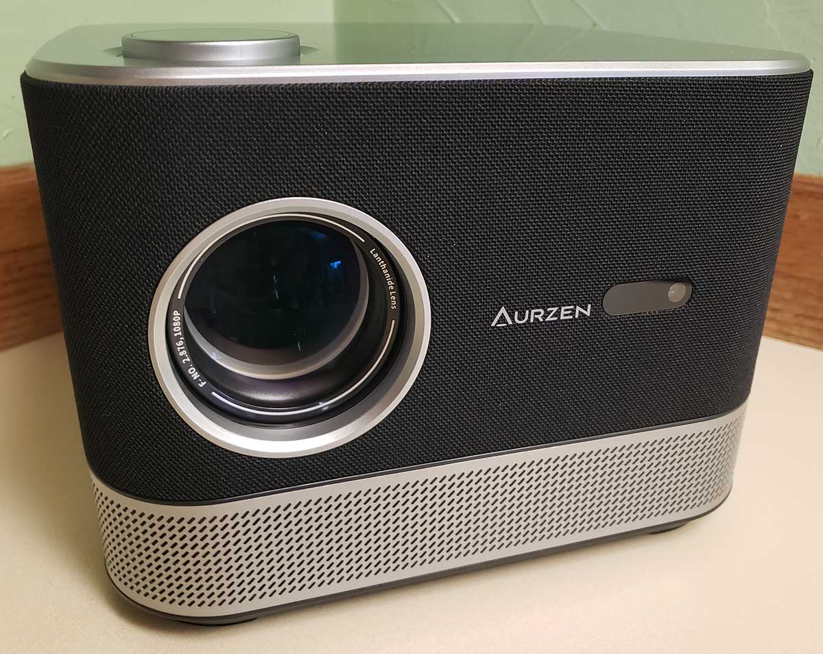 AURZEN BOOM 3 Smart Projector Review & 2-Week Test Run - Nerd Techy