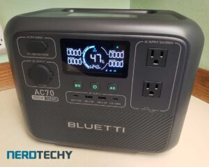 BLUETTI AC70 Portable Power Station Review [Two Week Hands-On Test]