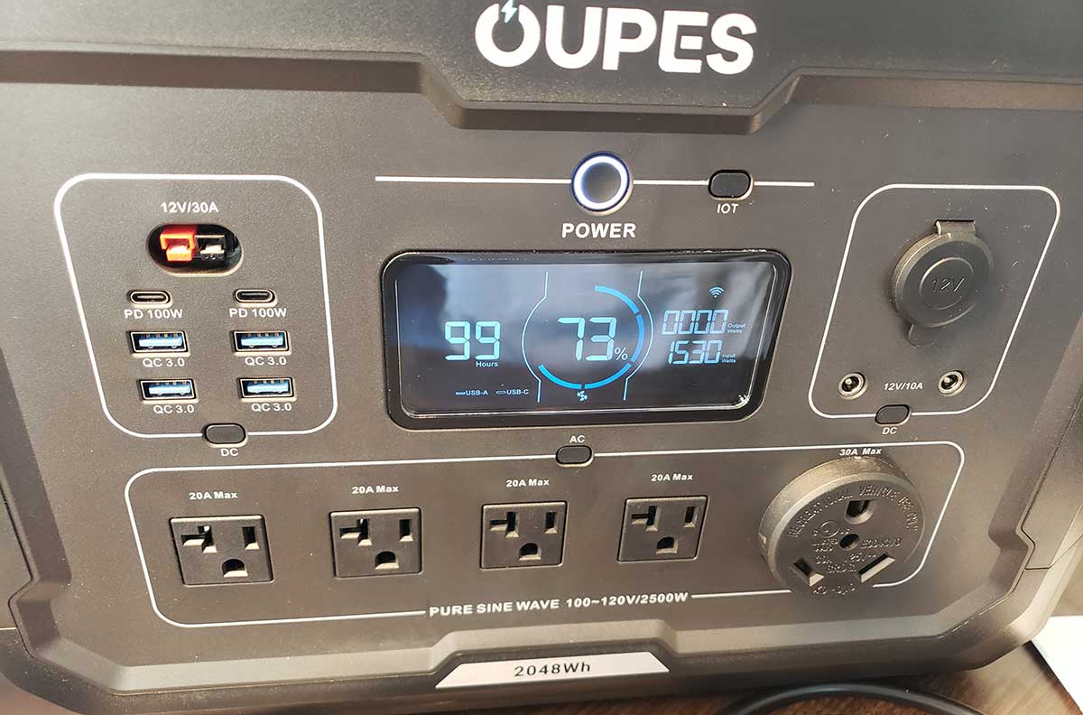 The Oupes Mega 2 Is A High Capacity Power Station Ready For Off Grid