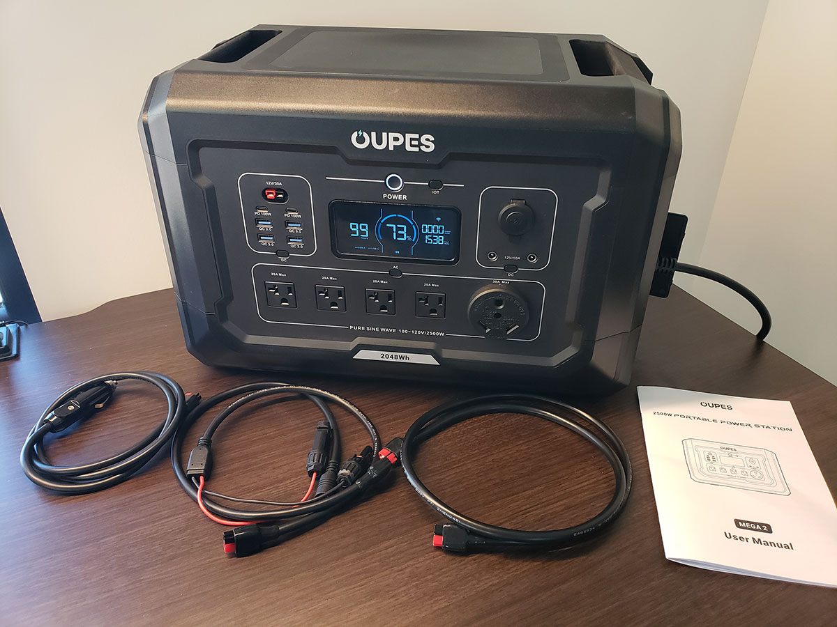 The Oupes Mega 2 Is A High Capacity Power Station Ready For Off Grid