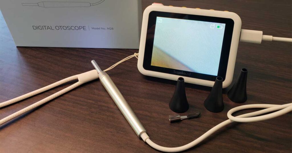Review of the ScopeAround M28 Otoscope Ear Camera: Closely Examine with ...