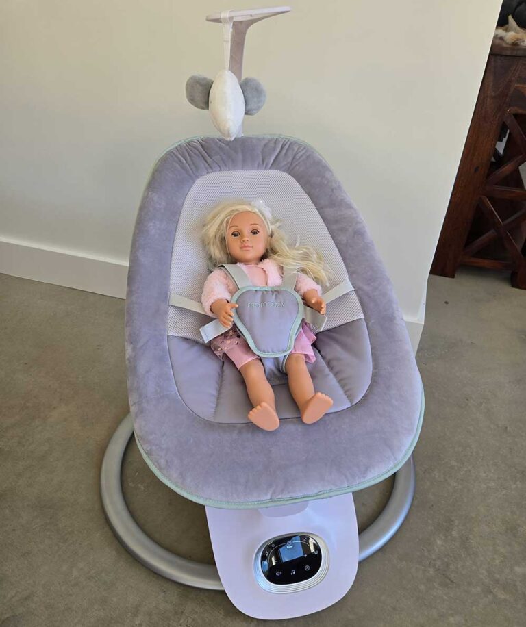 The Momcozy CocoSway Baby Swing is Well-Designed and Ready for ...
