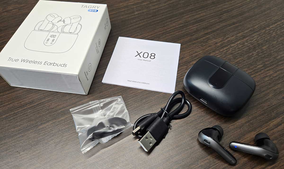 1-Month Review of the TAGRY X08 Bluetooth Earbuds - Nerd Techy
