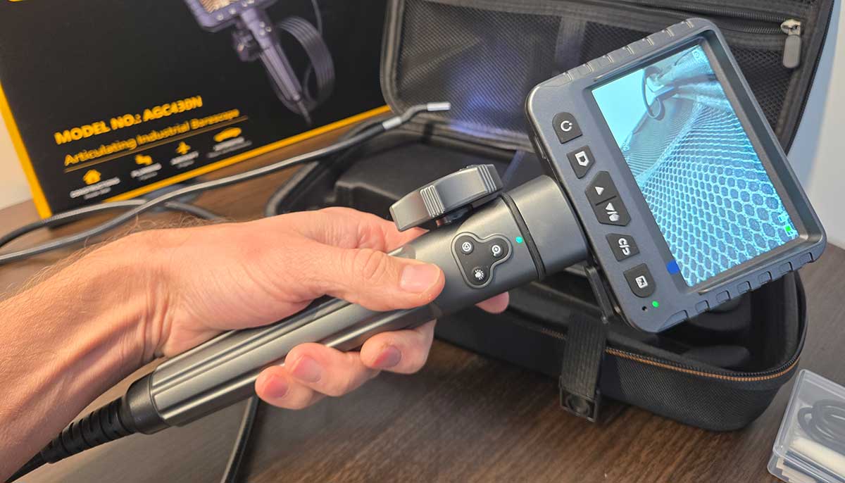 Review of the DXZtoz Two-Way Articulating Industrial Borescope (after 2 ...