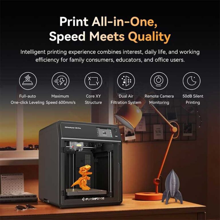 Exploring the Cutting-Edge: Flashforge Adventurer 5M and 5M Pro 3D ...