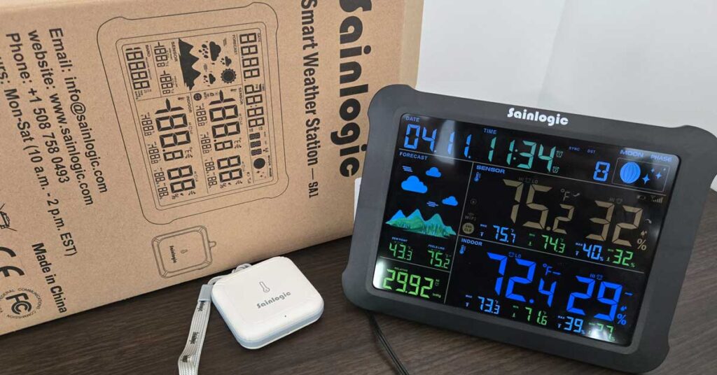 Review of the Sainlogic SA1 WiFi Smart Weather Station (after 1-month ...