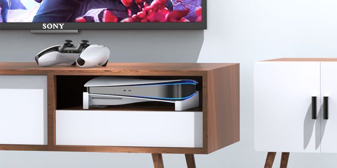 Best Horizontal PS5 Stand for Disc and Digital Versions 2022 - Nerd Techy