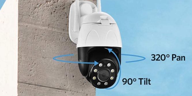 TENVIS FHD (PTZ) 1080p Outdoor Security Camera Review - Nerd Techy